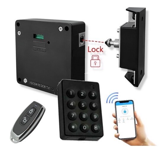 Электронный замок для холодильников и витрин